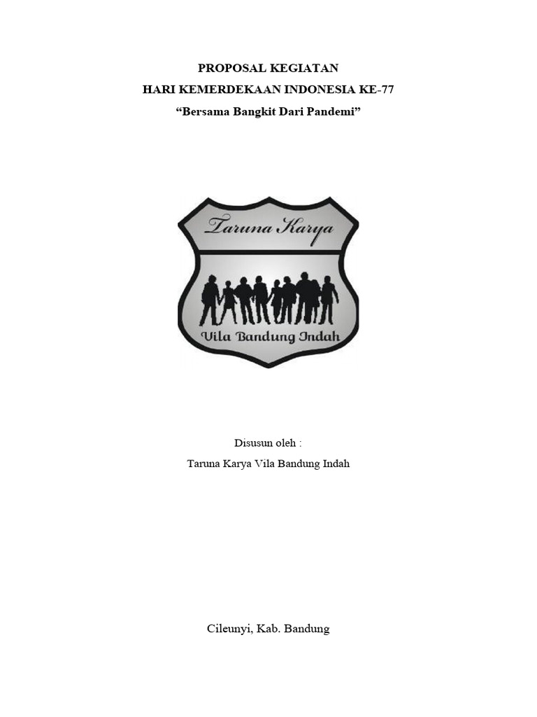 Cover Proposal 17 Agustus | PDF