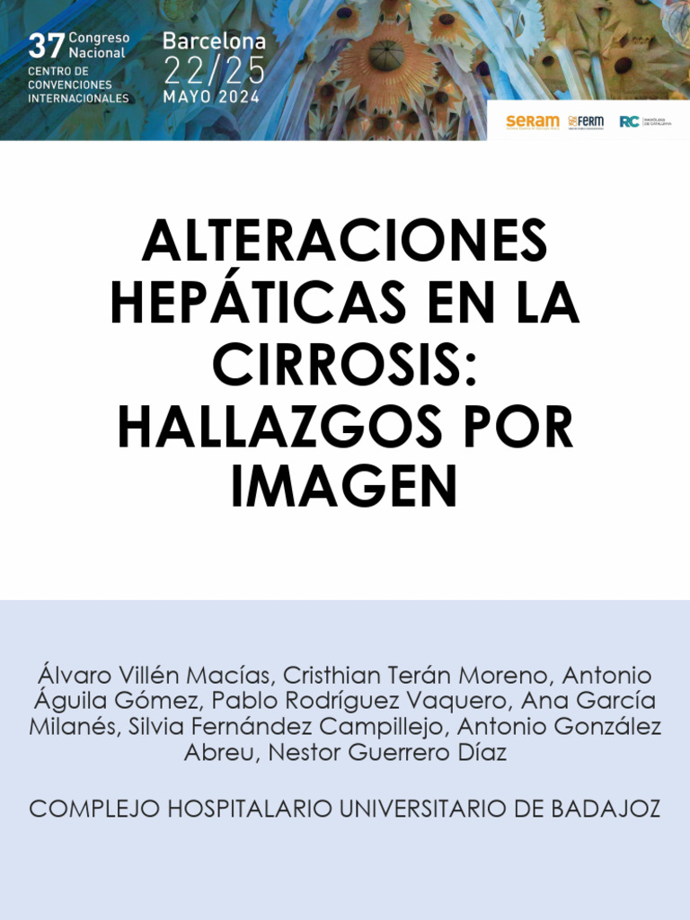 Cirrosis Hepática | PDF | Cirrosis | Especialidades Medicas