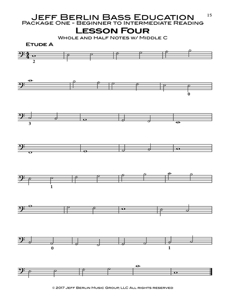 Lesson 4 - Whole and Half Notes Copy - v7-NtPnNF | PDF