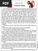 A Lenda Do Tambor Africano | PDF | Lua | Tambor