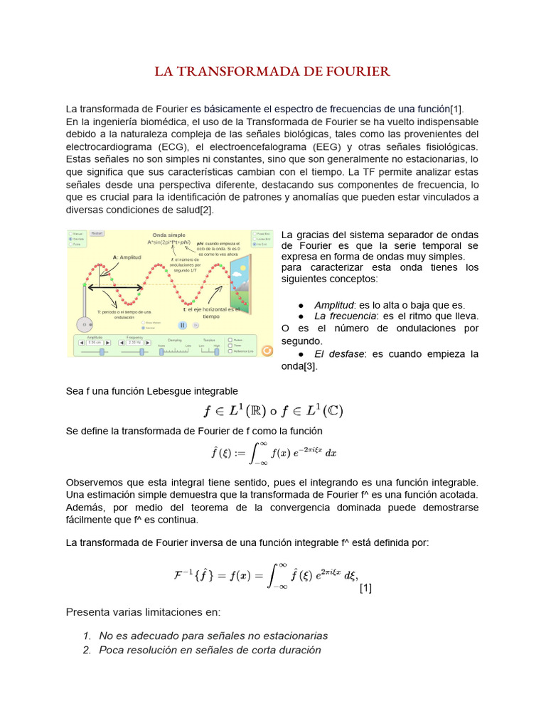 Tarea 8 | PDF | Transformada rápida de Fourier | Transformada de Fourier