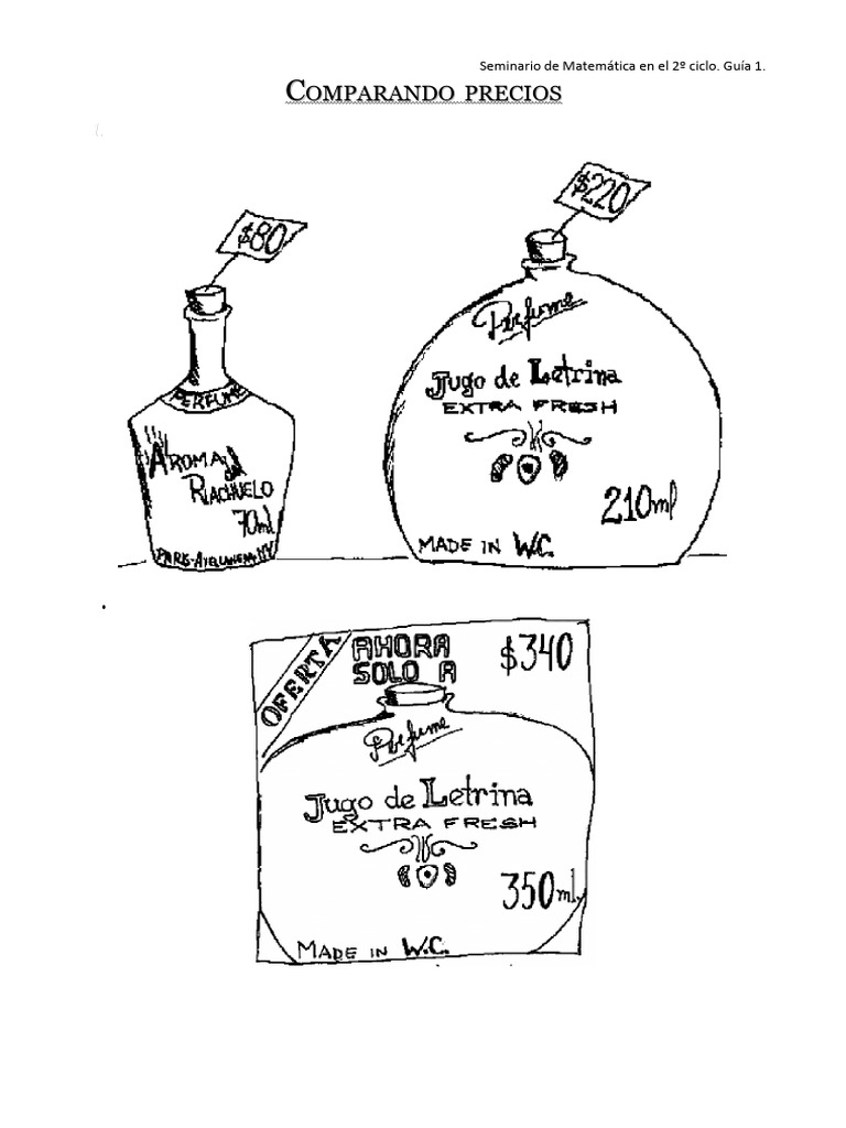 1 Guía 1, Comparando Precios | PDF