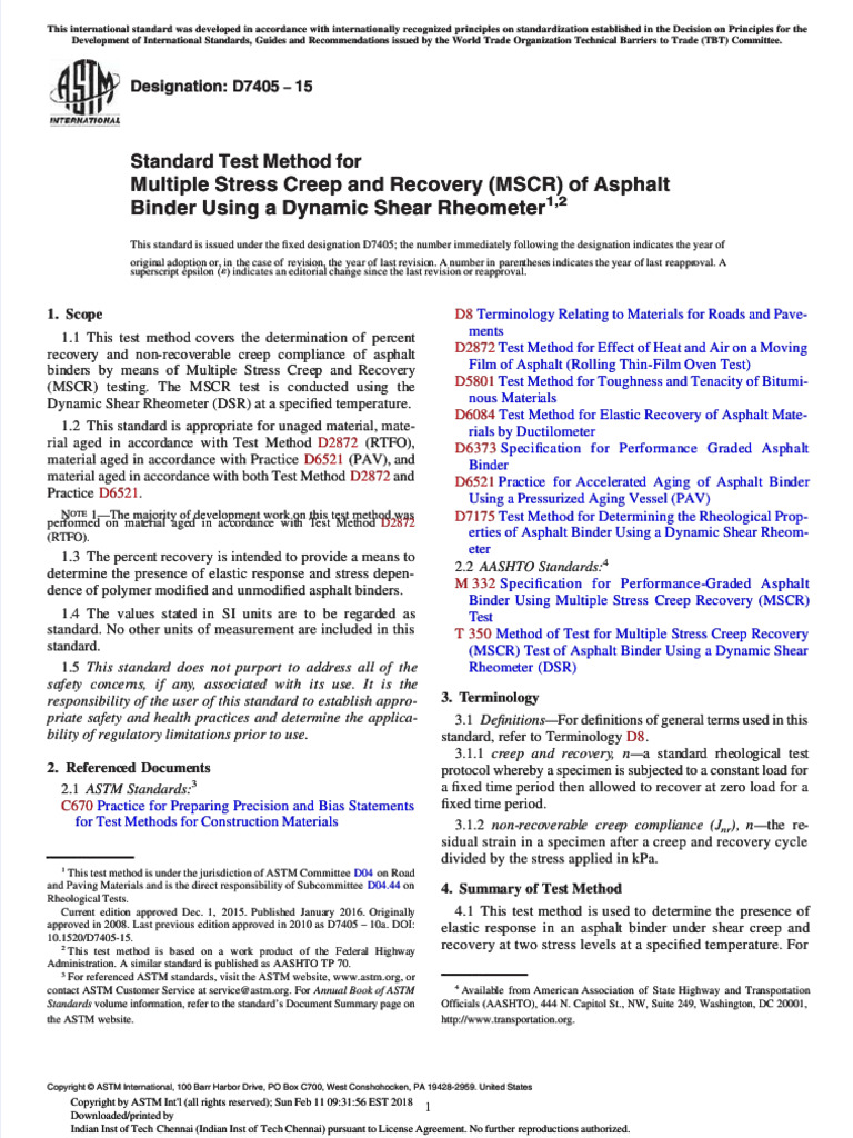 PDF Astm d7405 - Compress | PDF