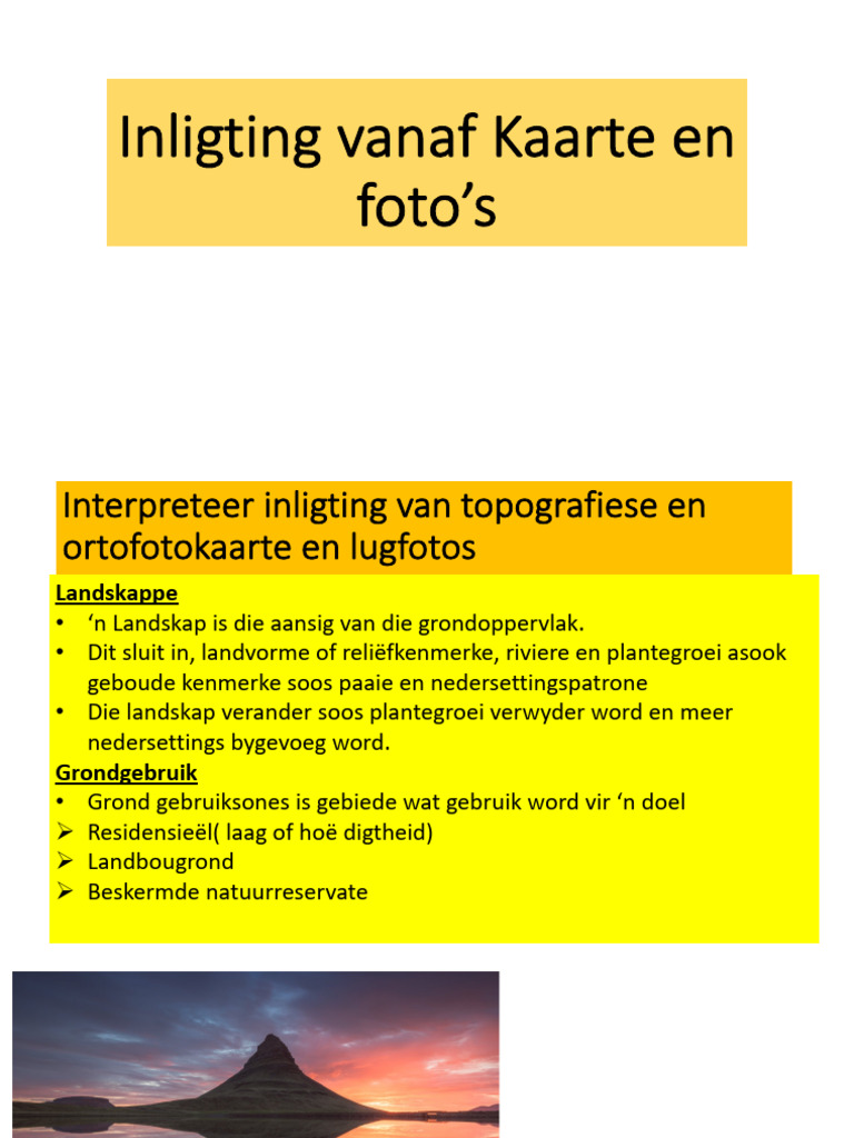 EH4 Inligting Vanaf Kaarte en Fotos (Auto-Saved) 2 | PDF