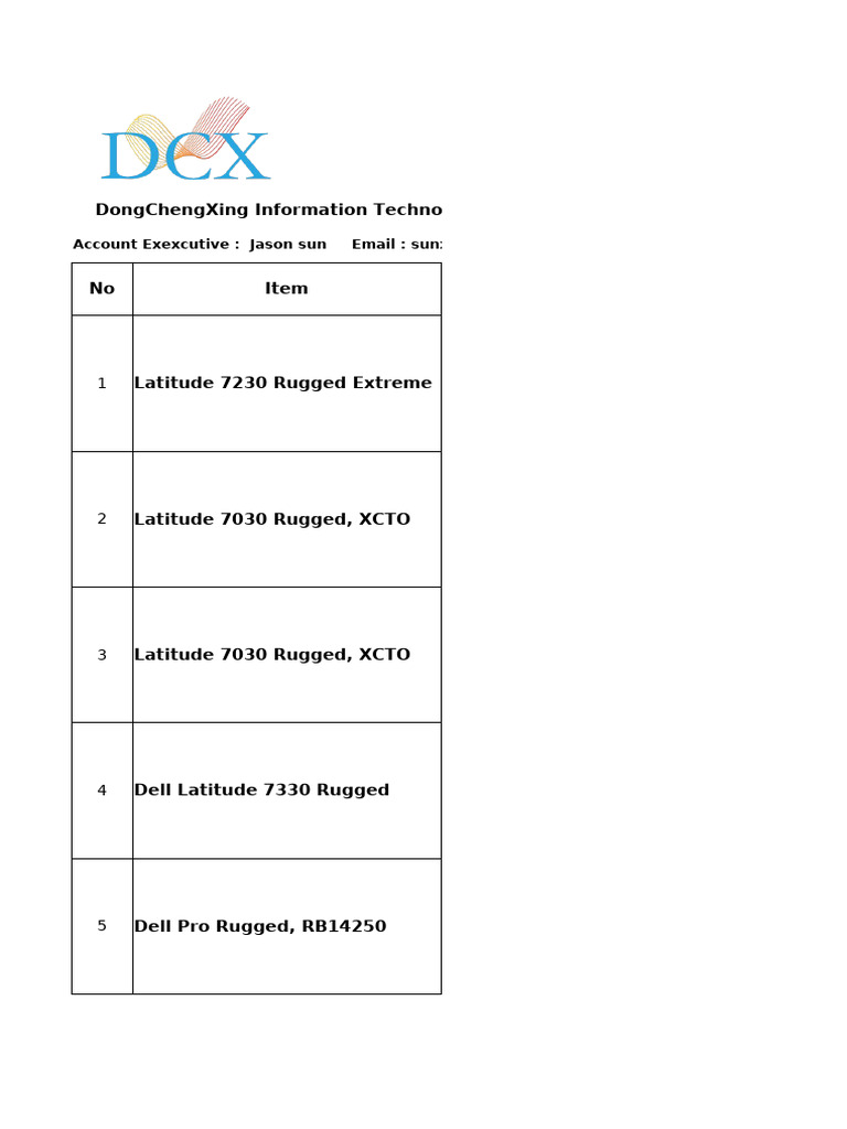 Dell Rugged Quotation(2025-03-05 17_41_53) | PDF | Intel | Computing