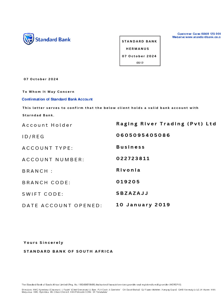 Raging River Trading (PVT) LTD - 20250308 - 221438 - 0000 | PDF