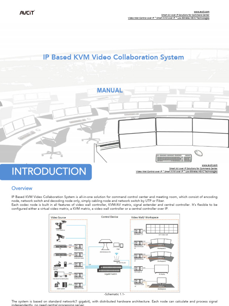 Manual of AVCIT IP Based KVM System_V2401 | PDF | Computer Keyboard ...