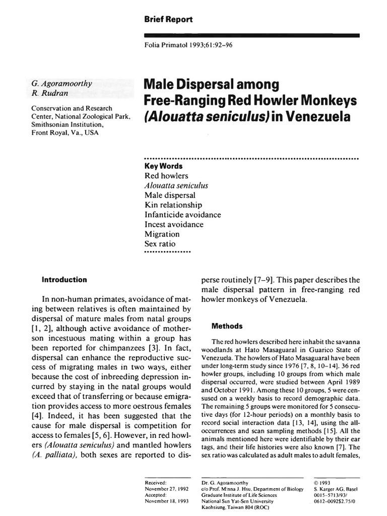 (Fleagle, 1988) | PDF | Zoology | Behavioural Sciences