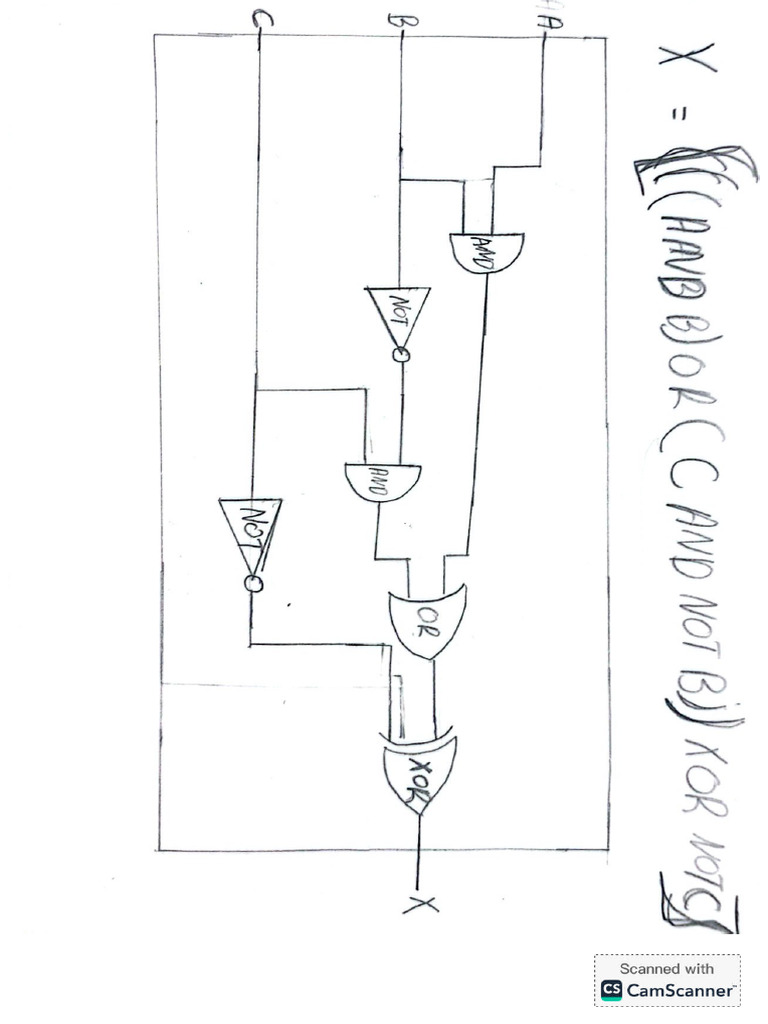 Digital Logic Part 4 Drawing | PDF