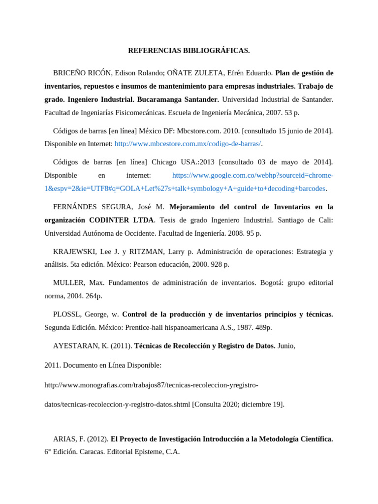 REFERENCIAS BIB-WPS Office | PDF