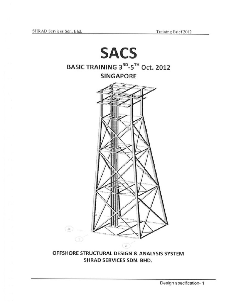 Sacs Training Material - Compress | PDF