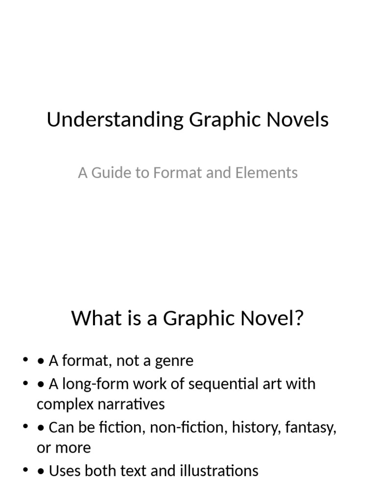 Graphic_Novels_Presentation | PDF