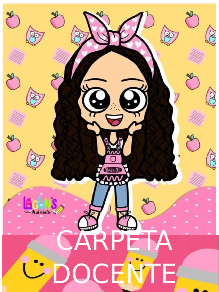 Portadas de Carpeta Docente. | PDF