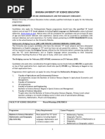 MSU 2024 Intake Programmes Overview | PDF | Bachelor's Degree ...