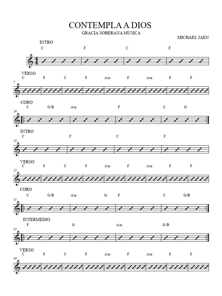 Contempla A Dios | PDF