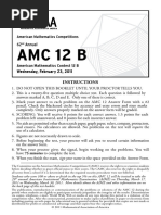 AMC 12A solution | PDF