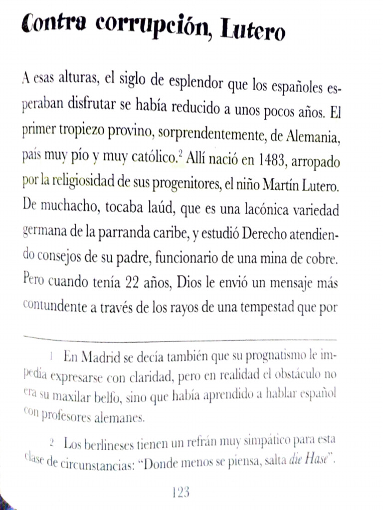 Reforma Protestante | PDF | Martin Luther | Familias denominacionales ...