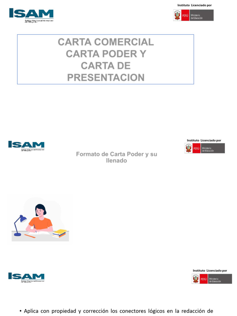 Cartas Comerciales y de Poder | PDF