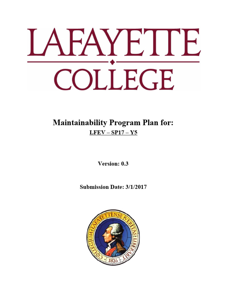 Maintainability Plan Final | PDF | Databases | Java (Programming Language)