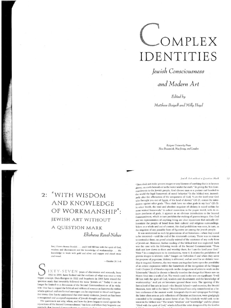 Elisheva Ravel-Neher - Jewish Art Without Question Mark | PDF