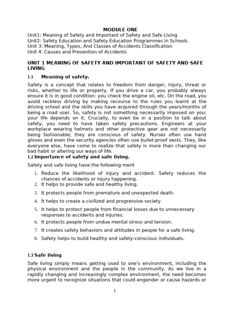 Accident Prevention and Safety Education (Huk 416) | PDF | Hazards | Safety