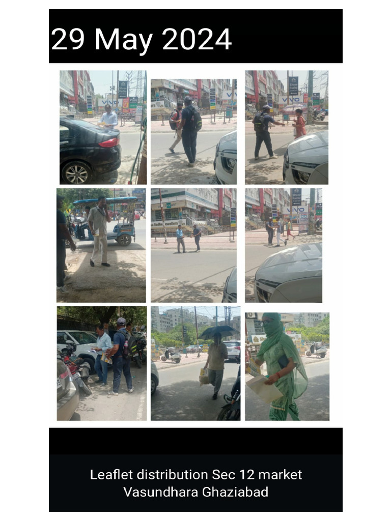 Promoters Work From 29 May to 2 June | PDF