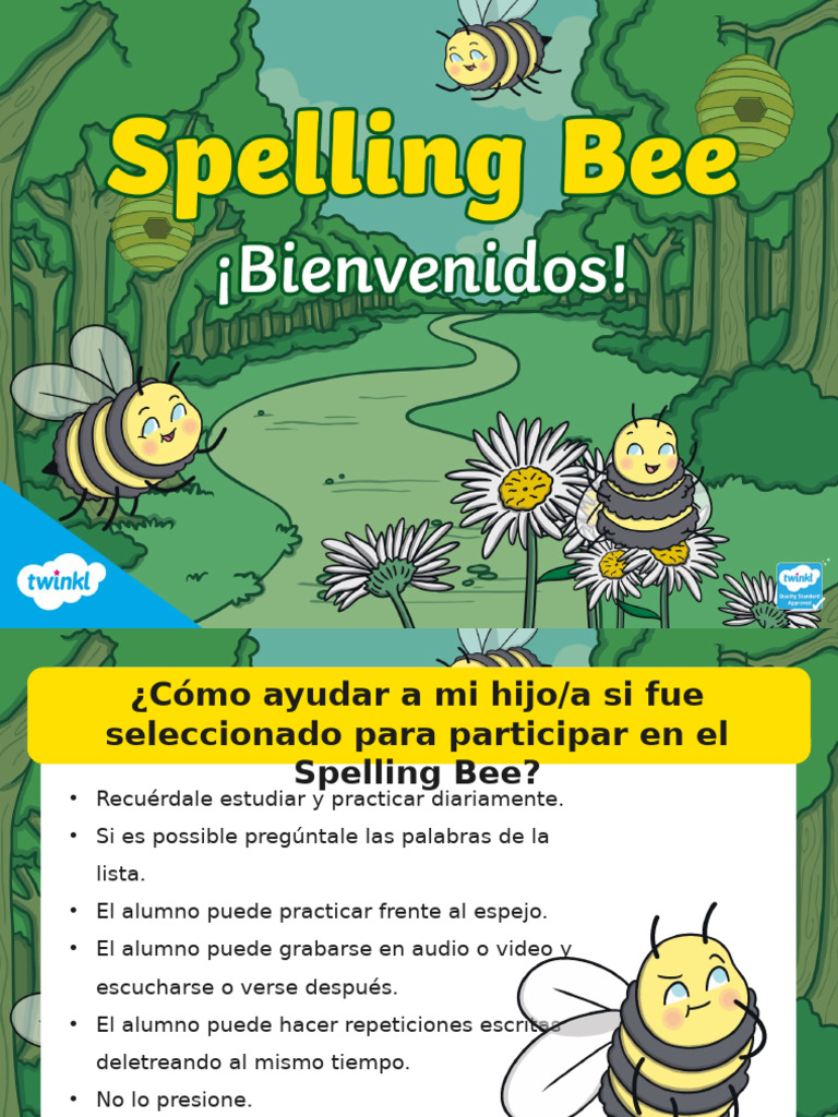 Guía para el Spelling Bee Escolar | PDF