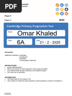 2021 Standard 4 Mathematics | PDF | Rectangle | Mathematics