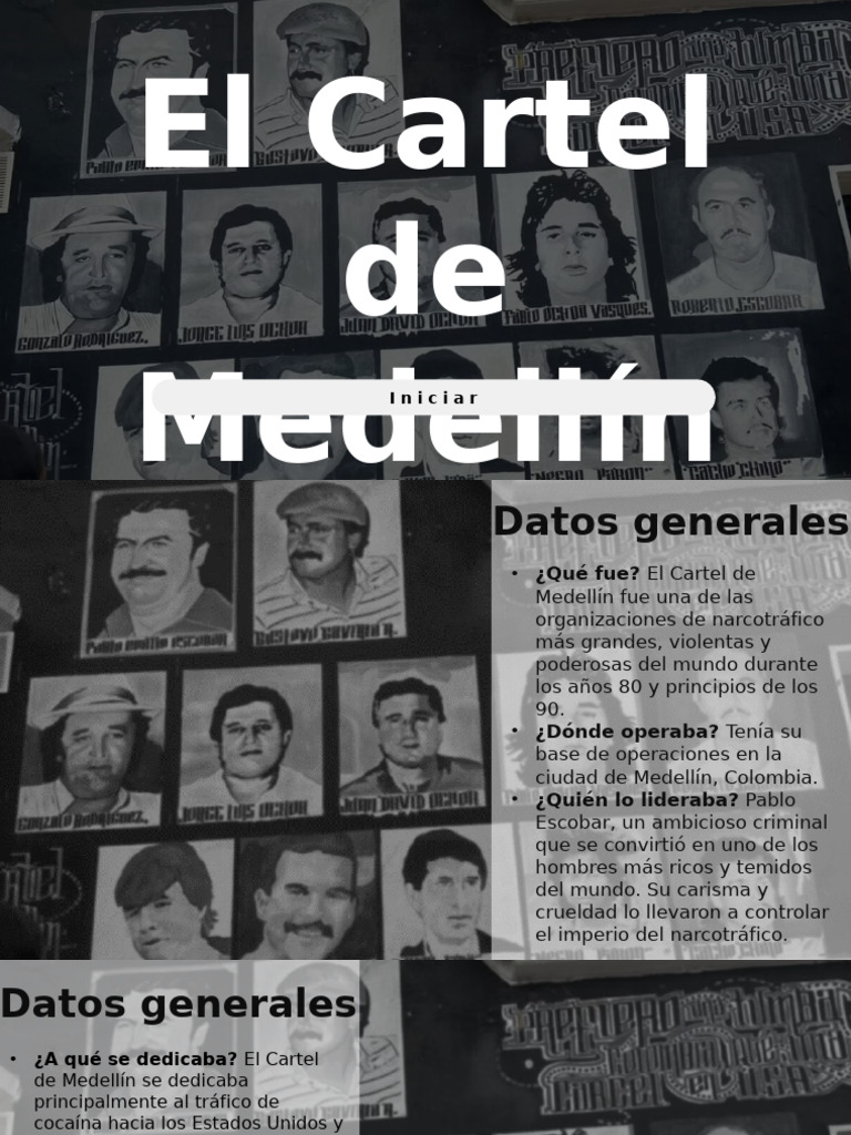Historia del Cartel de Medellín | PDF | Crimen organizado | Crímenes