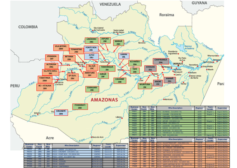 Mapa Amazonas - PIE AME 1 | PDF