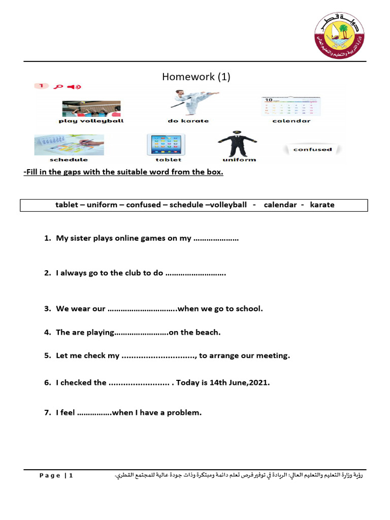 Homework Grade 6 . | PDF