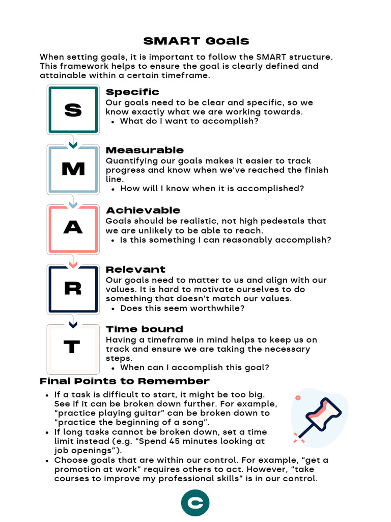 SMART Goals Framework Guide | PDF