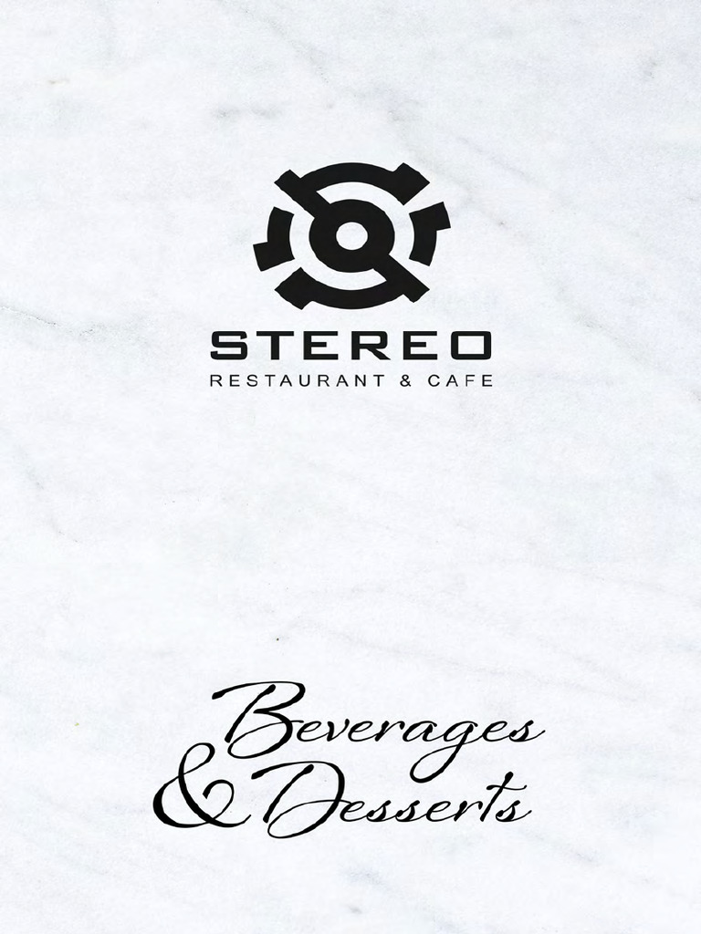 Beverages Menu | PDF