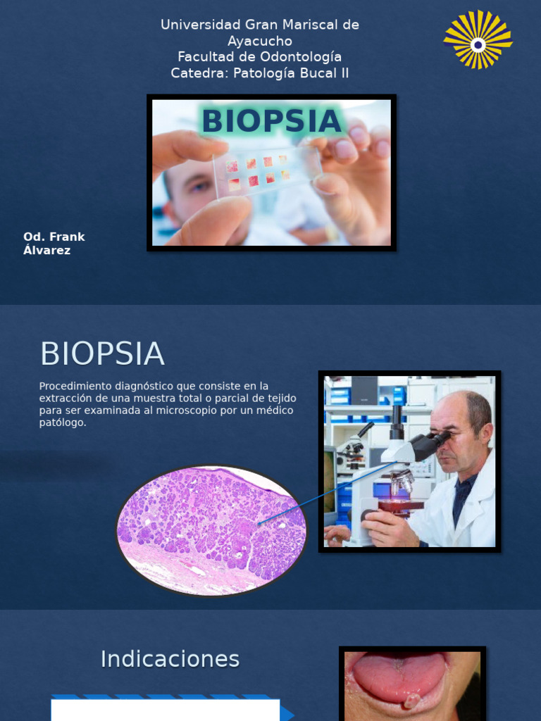 Tema 3 Biopsia | PDF | Biopsia | Histopatología