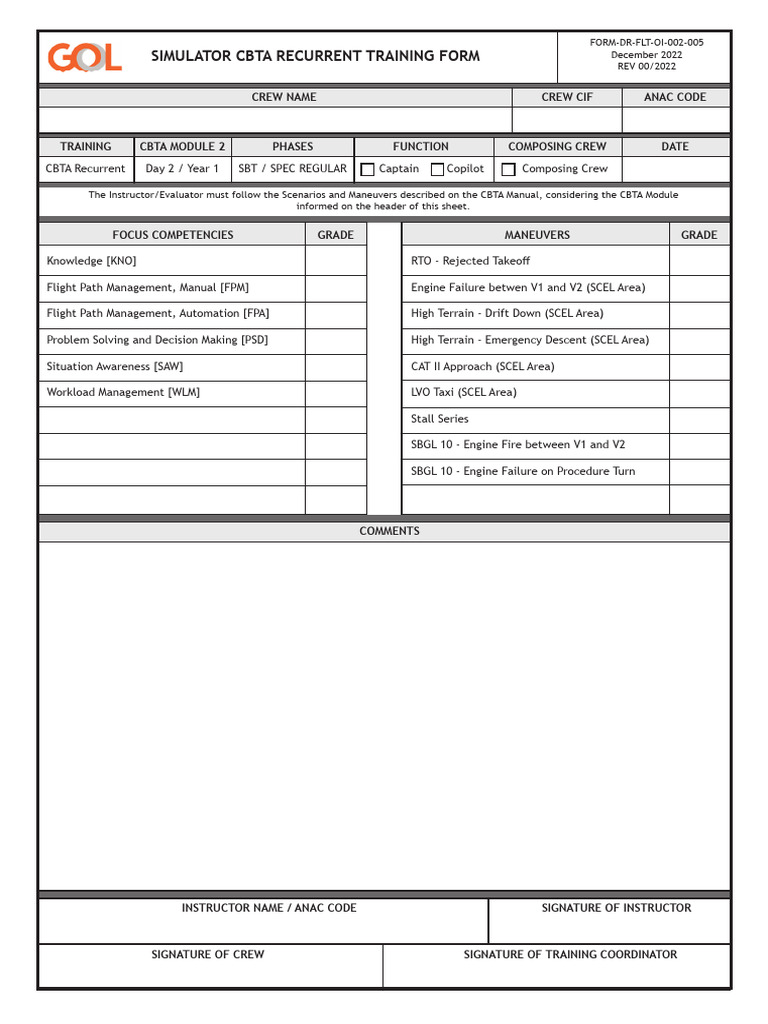 Form-Dr-Flt-Oi-002-005 - 00 - Form-Dr-Flt-Oi-002-005 (Spec) | PDF ...