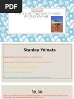 Holes - Plot, Setting, Characters | PDF