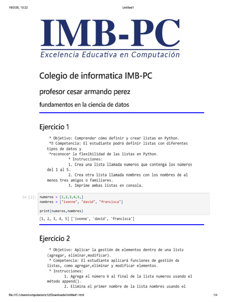 Fundamentos Programacion | PDF