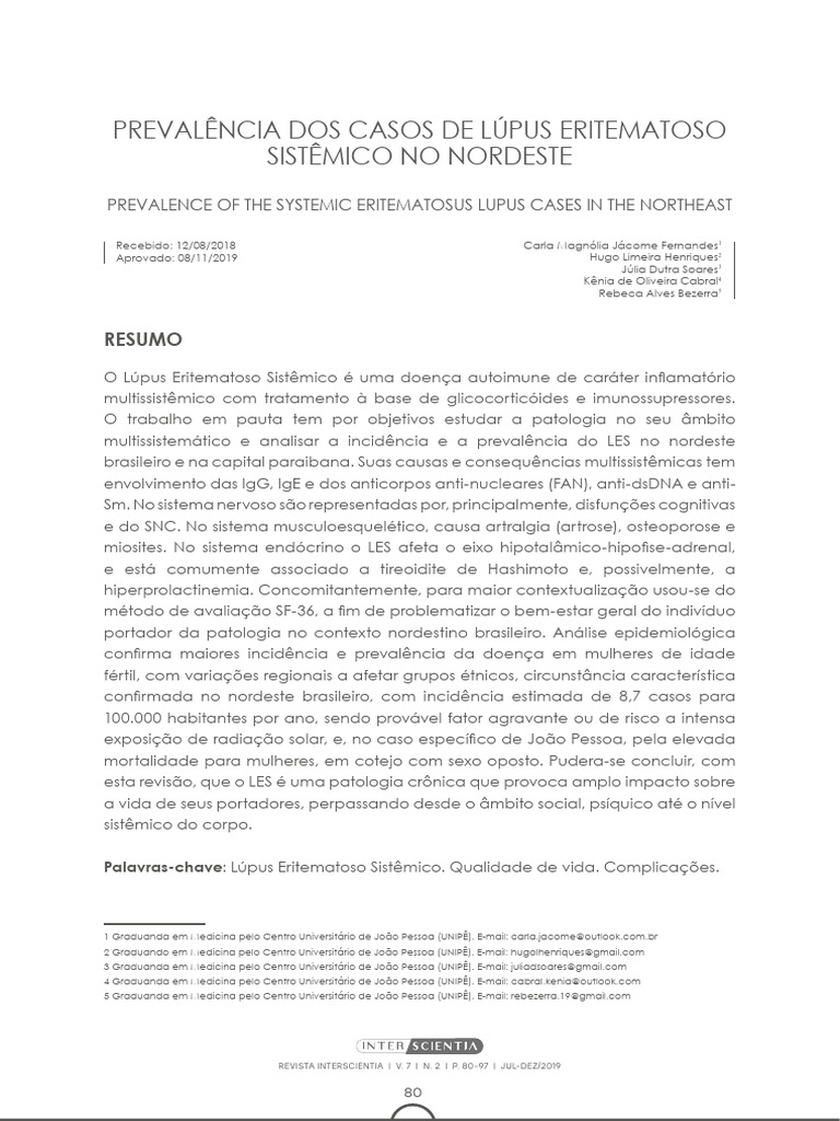 revistainterscientia,+a06 | PDF | Linfócito | Especialidades médicas