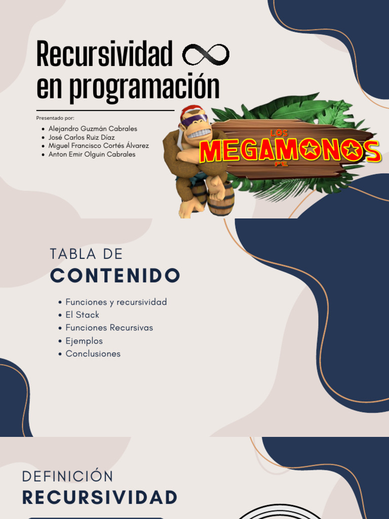 Introducción a la Recursividad en Programación | PDF | Recursividad ...