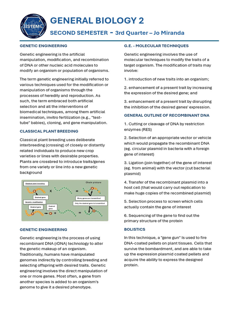 GENBIO 2 Jhgsayufewewdvadvwguehd | PDF | Evolution | Genetics
