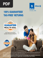 Max Life Smart Wealth Advantage Guarantee - Plan - Prospectus | PDF | Insurance | Life Insurance
