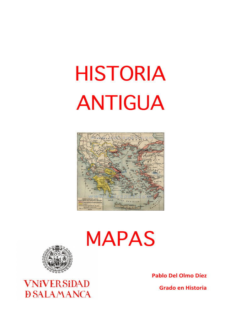 Mapas de la Historia Antigua Griega | PDF