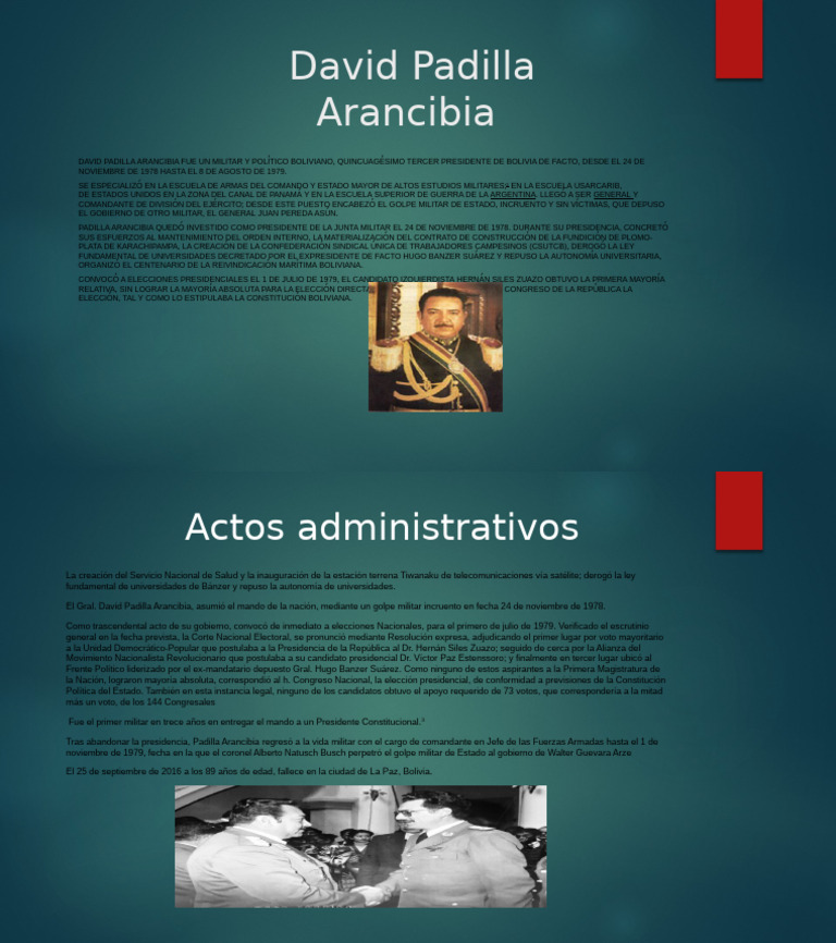 David Padilla Arancibia | PDF | Gobierno