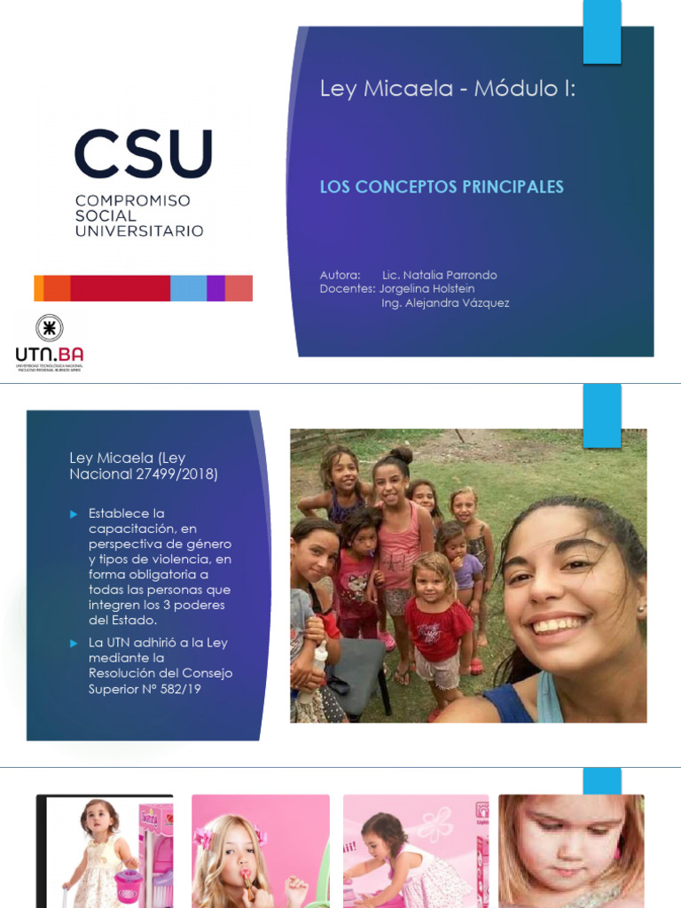 Capacitacion Ley Micaela - Módulo I | PDF | Género | Estudios de género