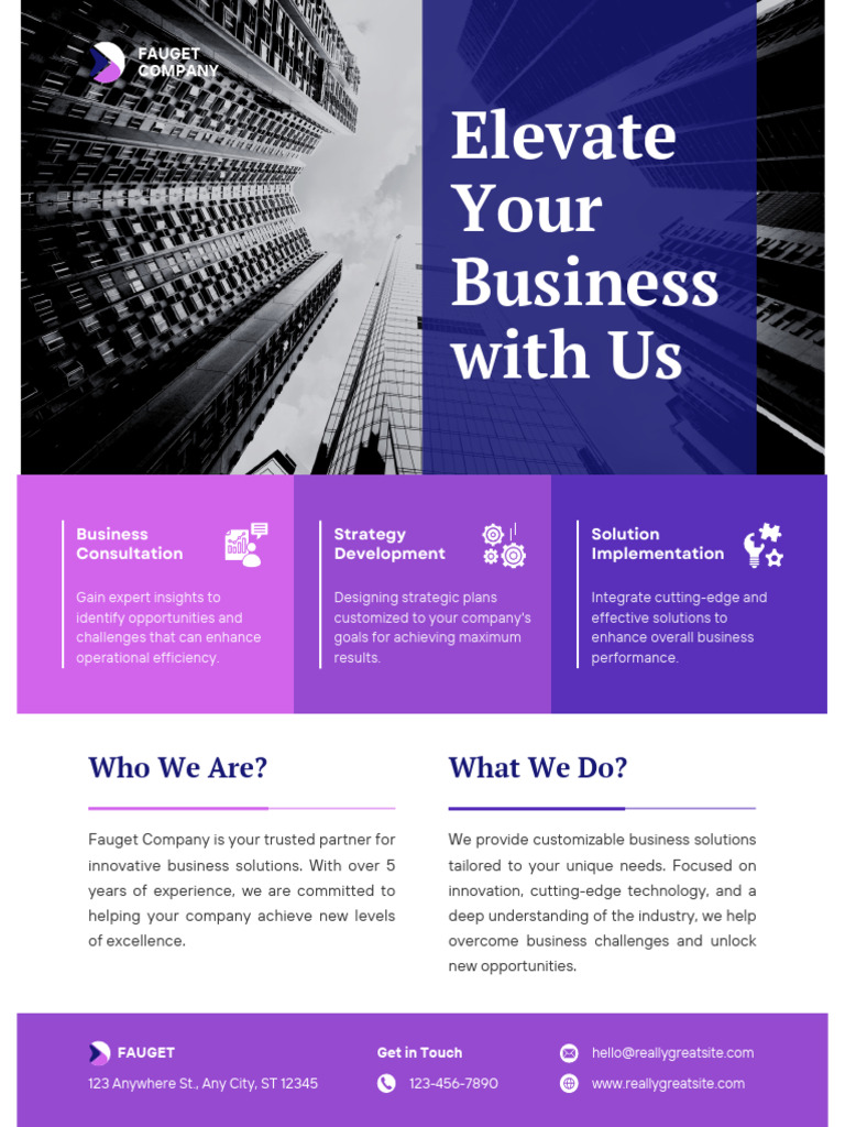 Fauget Company: Tailored Business Solutions | PDF