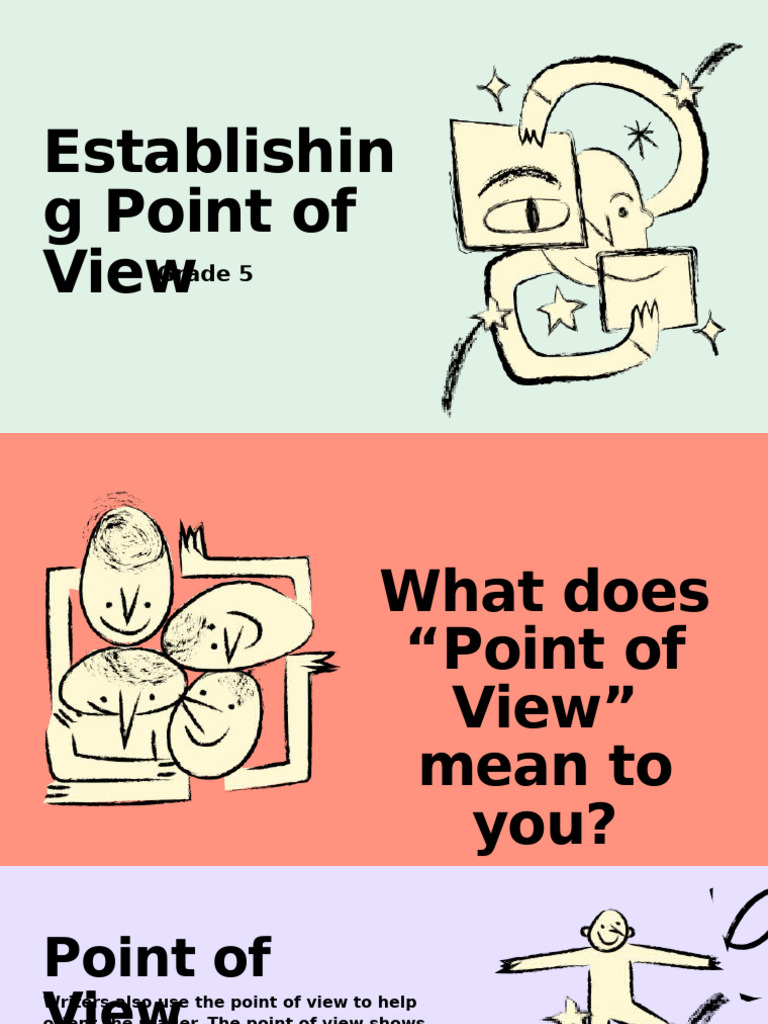 Understanding Points of View in Writing | PDF | Narration