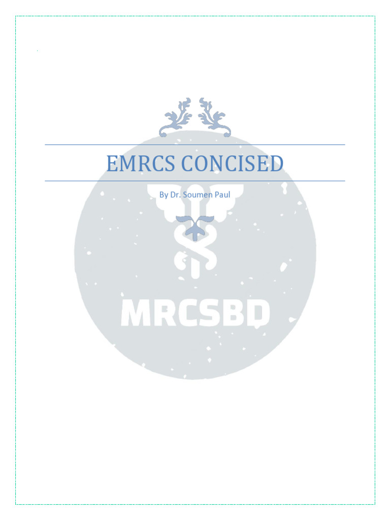 EMRCS Concised Anatomy (Thorax) | PDF | Esophagus | Heart