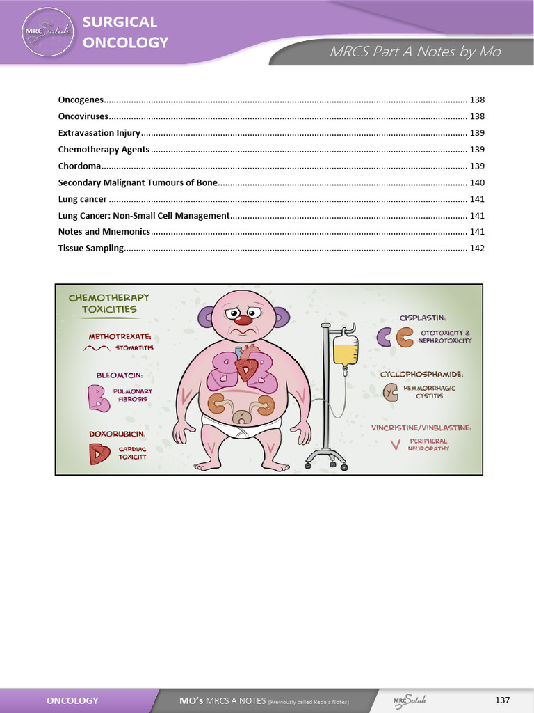 Mo's - MRCS - A - Surgical - Oncology - 2020.05.22 | PDF | Oncogene ...