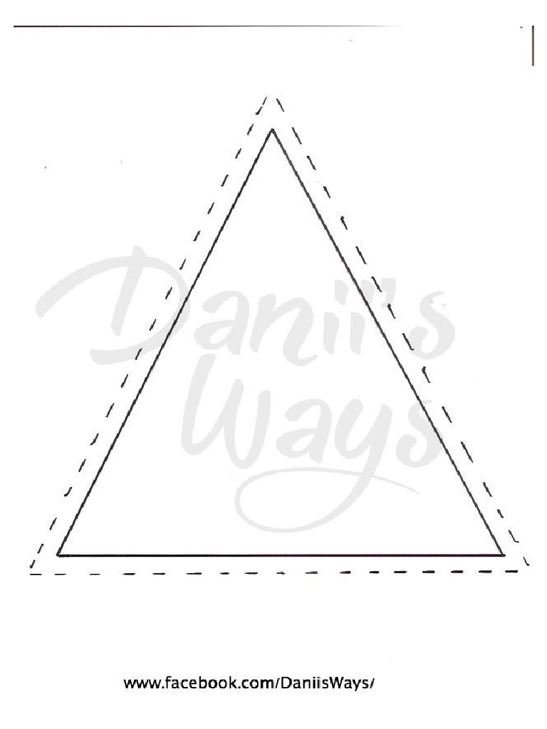 Patron de Triangulo | PDF