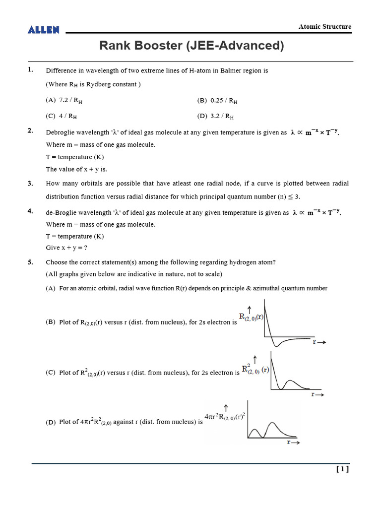 Atomic Structure GRP | PDF | Atomic Orbital | Electron Atomic Structure GRP | PDF | Atomic Orbital | Electron
